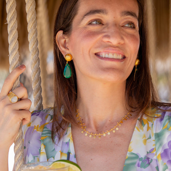 Women's Earrings | 18K Gold Earrings | Christina Greene