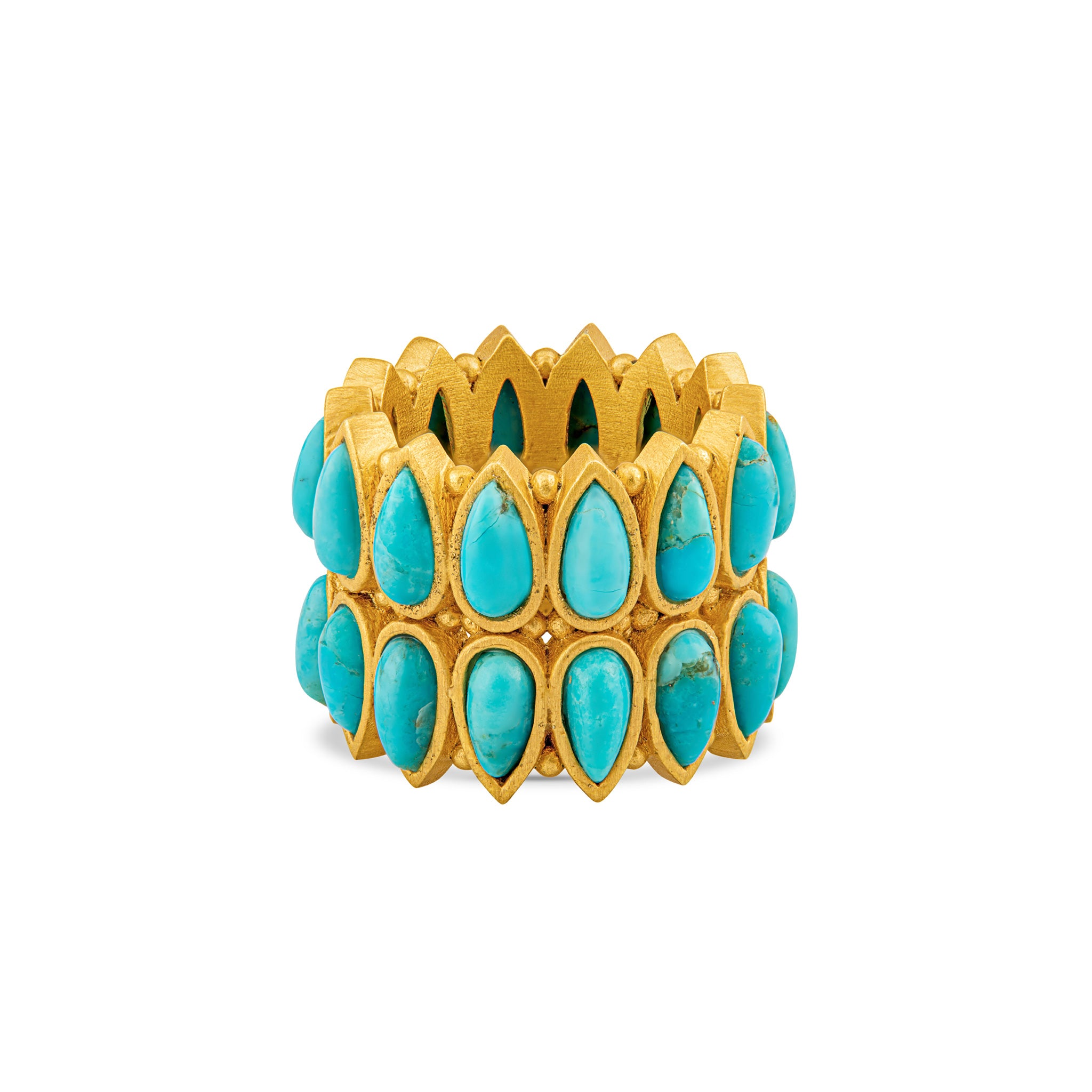 Christina Greene | Southwestern-Inspired Turquoise & Gold Jewelry
